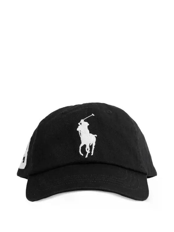 Polo Ralph Lauren Logo-embroidered Sports Cap - Black