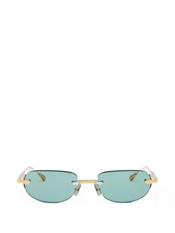 LUNETTERIE GÉNÉRALE St-tropez Rimless Sunglasses - Silver