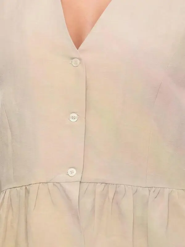 EMME V-neck Ruffled Top