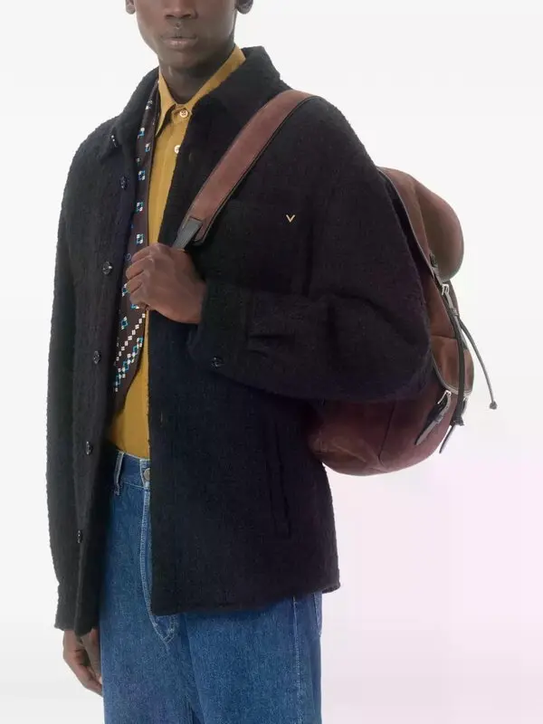 Valentino Garavani Vlogo Bouclé Jacket