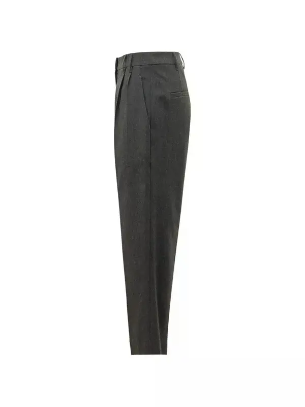 Brunello Cucinelli Pleated Tapered Trousers