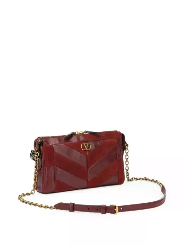 Valentino Garavani Small Panthea Shoulder Bag - Red