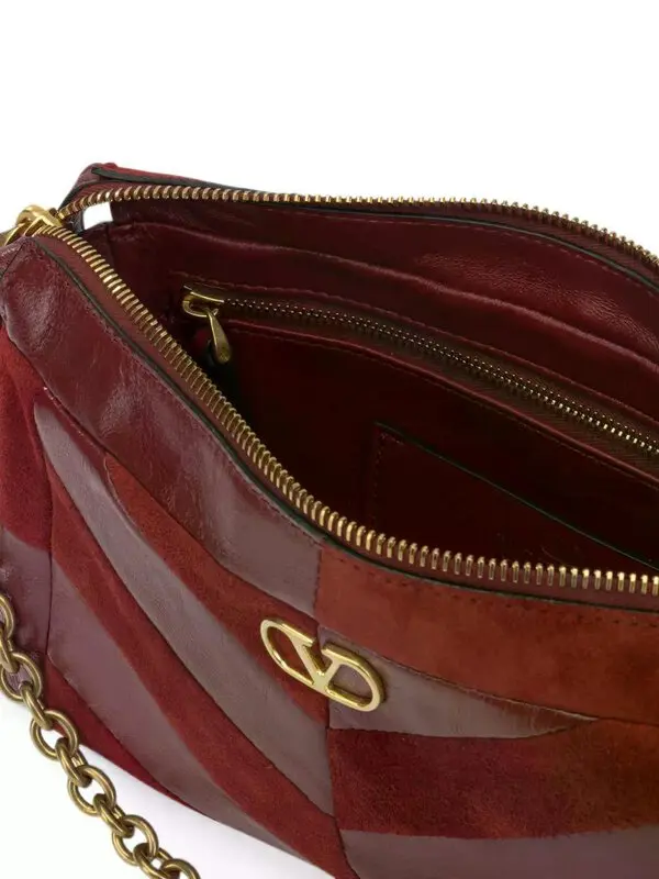 Valentino Garavani Small Panthea Shoulder Bag - Red