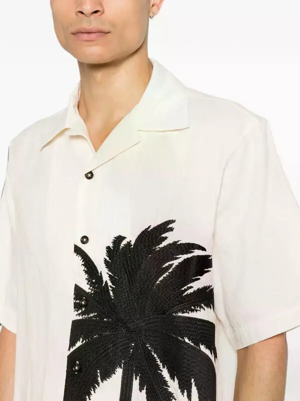 Commas Palm-embroidered Shirt