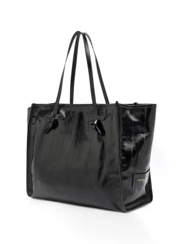 GIANNI CHIARINI Marcella Eel-effect Tote Bag