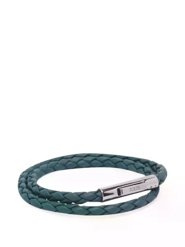 TOD'S Mycolors Woven-leather Bracelet