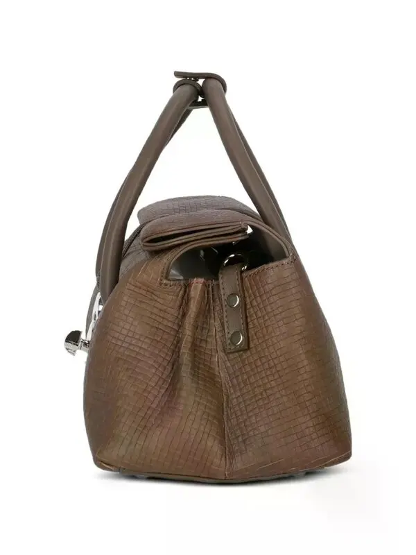 ZANELLATO Small Dotta Leather Shoulder Bag - Brown