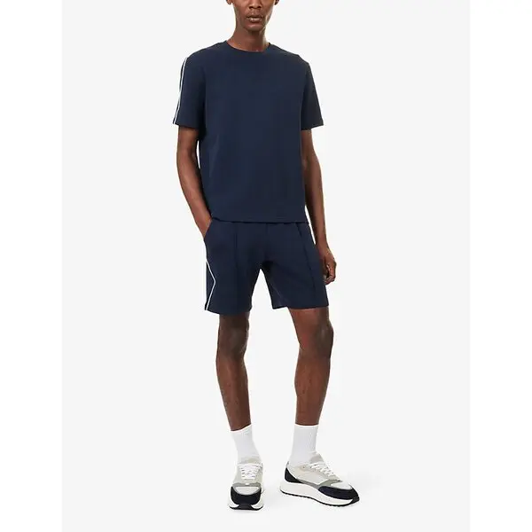 ARNE Everyday Luxe Piping Woven T-shirt