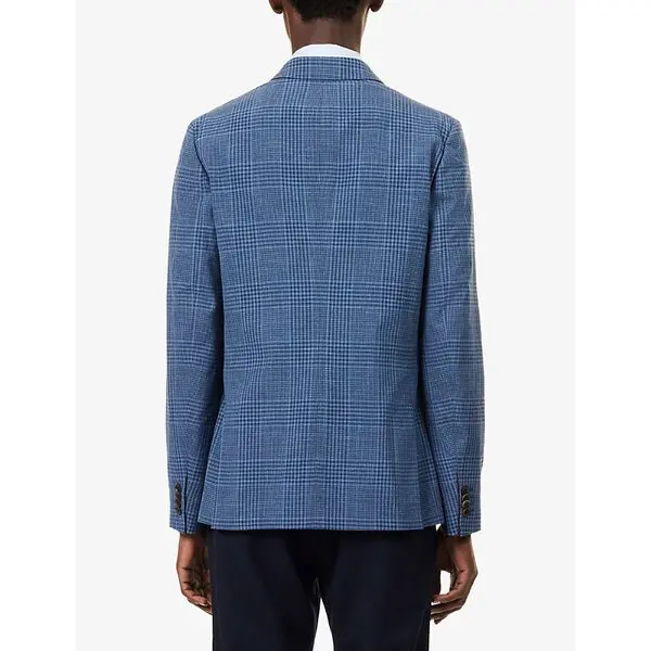 Paul Smith Single-breasted Wool And Silk Blend Blazer