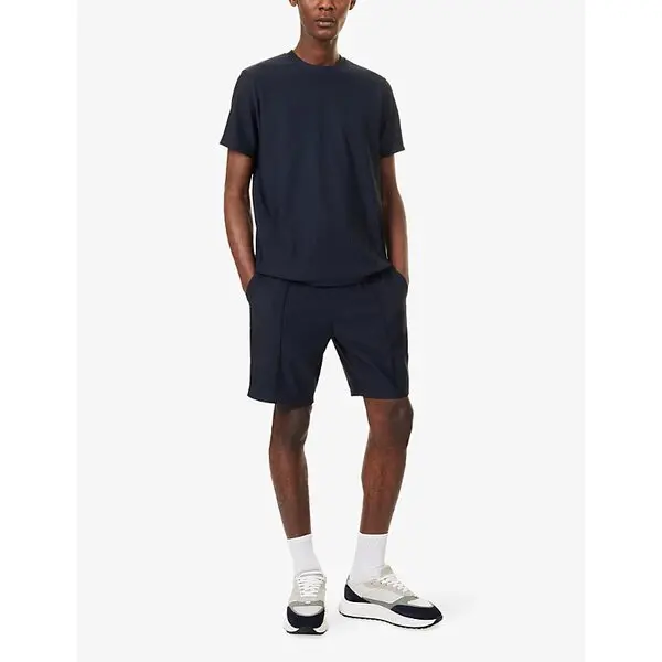 ARNE Pleated Slim-fit Woven Shorts