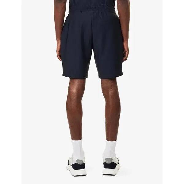 ARNE Pleated Slim-fit Woven Shorts