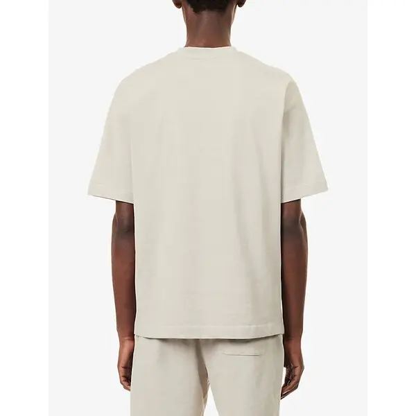 ARNE Relaxed-fit Cotton T-shirt - Stone