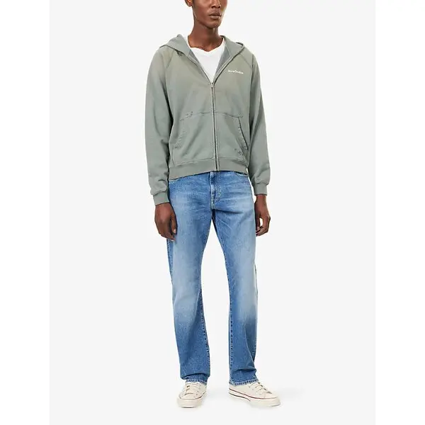 REPLAY Aideen Straight-leg Denim Jeans - Medium Blue