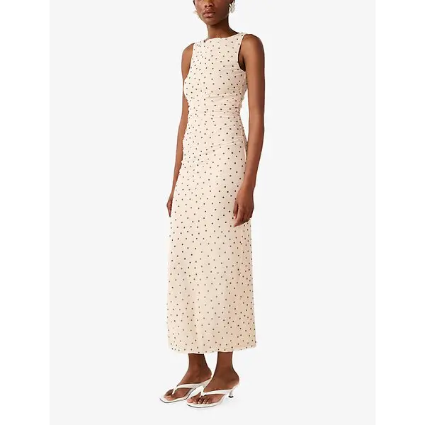 OMNES Hollis Sleeveless Mesh Maxi Dress