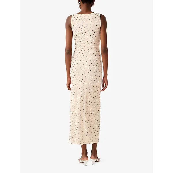 OMNES Hollis Sleeveless Mesh Maxi Dress