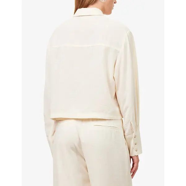 THE COUTURE CLUB Patch-pocket Linen Shirt
