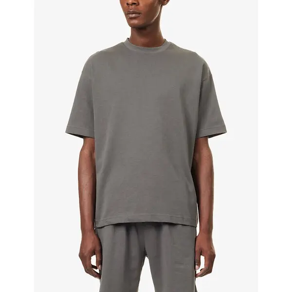 ARNE Relaxed-fit Cotton T-shirt - Grey