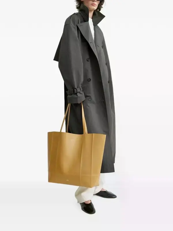 TOTEME Roam Leather Tote Bag - Yellow