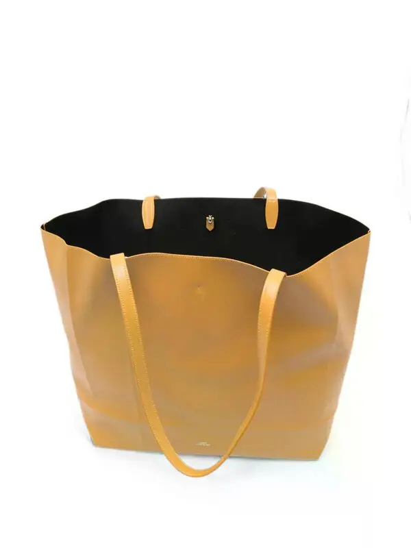 TOTEME Roam Leather Tote Bag - Yellow