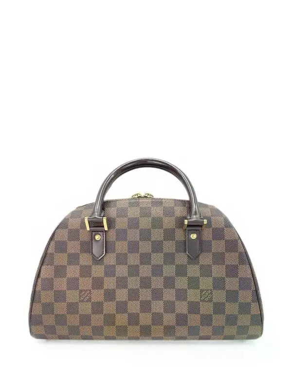 LOUIS VUITTON 2005 Damier Ebene Riviera Mm Handbag - Brown