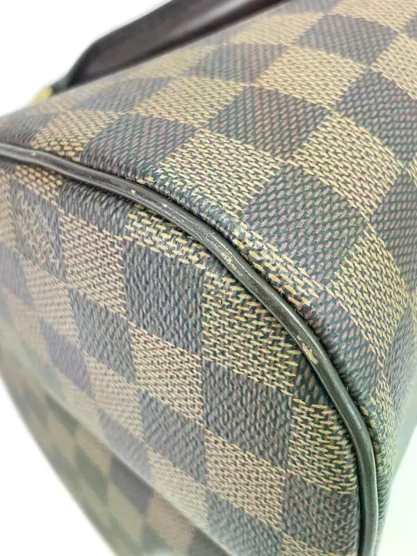 LOUIS VUITTON 2005 Damier Ebene Riviera Mm Handbag - Brown