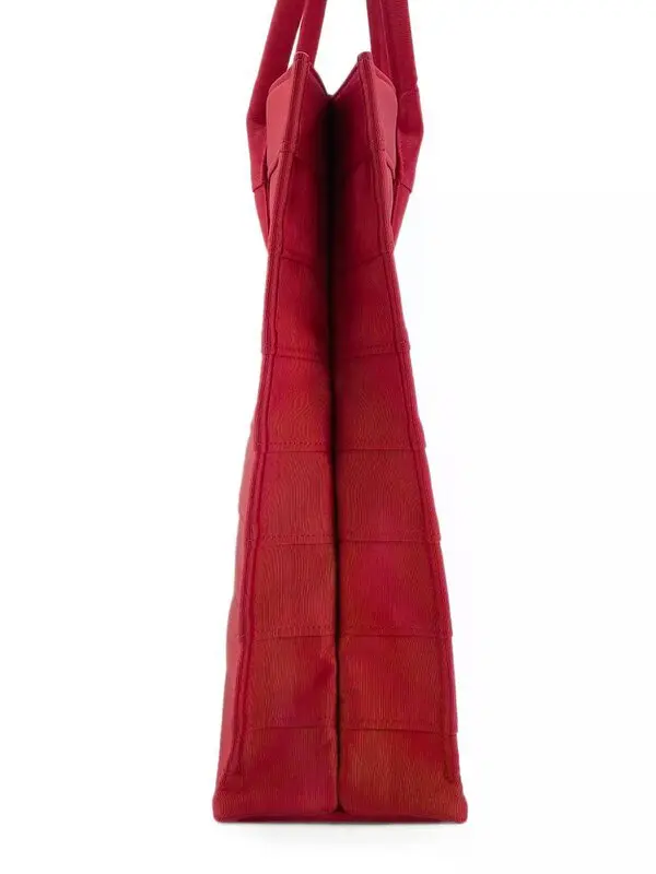 FERRAGAMO 2000s Ribbed Tote Bag