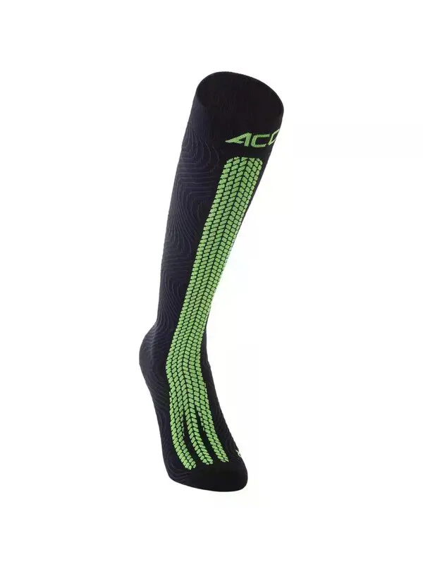 ACCAPI Energy Wave Logo-print Panelled Socks