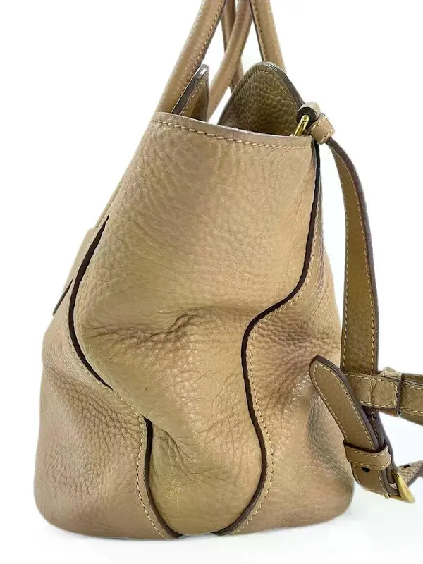 Prada 2000s Pebbled Tote Bag