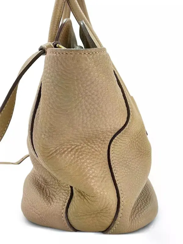 Prada 2000s Pebbled Tote Bag