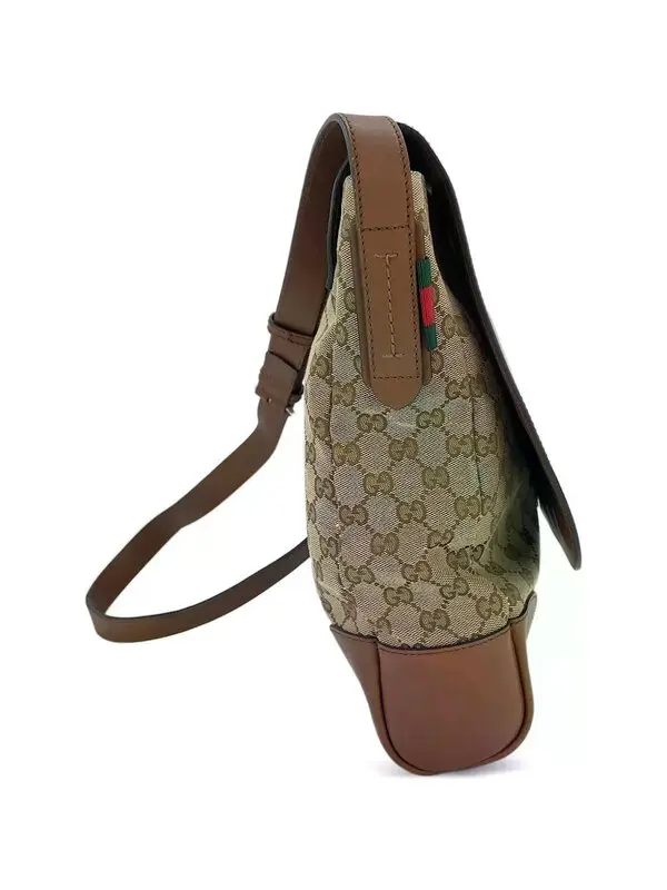 Gucci 2000s Gg Canvas Shoulder Bag