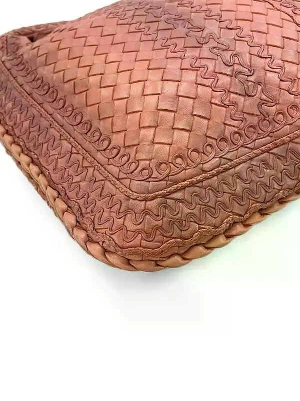 Bottega Veneta 2000s Intrecciato Shoulder Bag