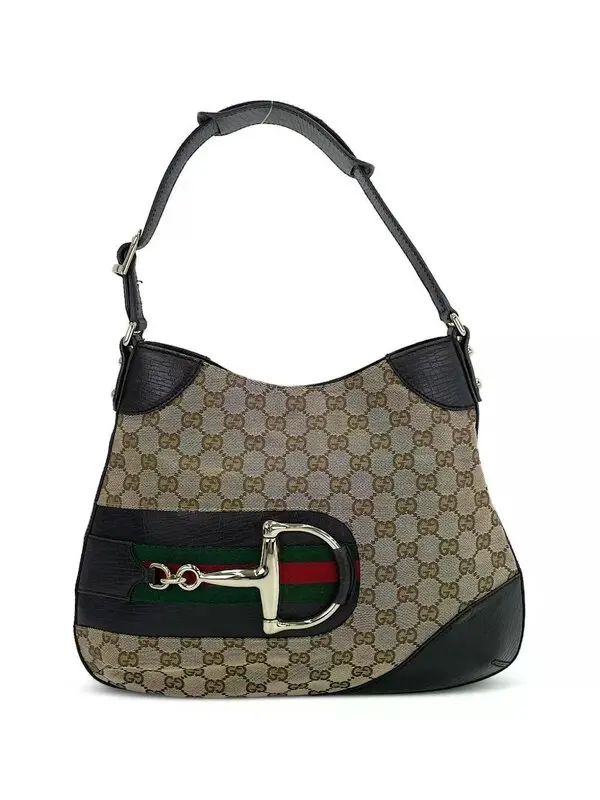 Gucci 2000s Horsebit Shoulder Bag