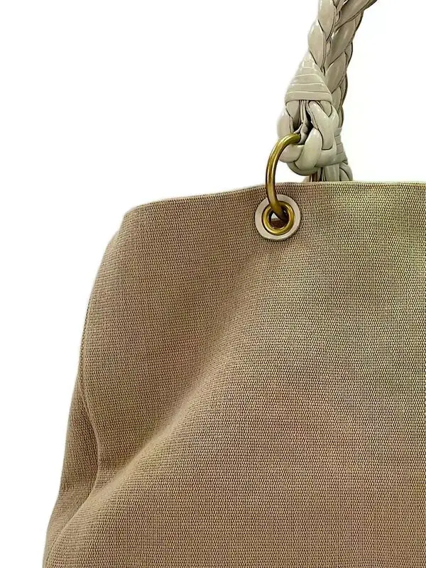 Bottega Veneta 2000s Braided Handle Tote Bag