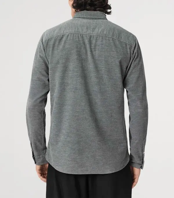 ALLSAINTS Organic Cotton Lorella Shirt - Grey