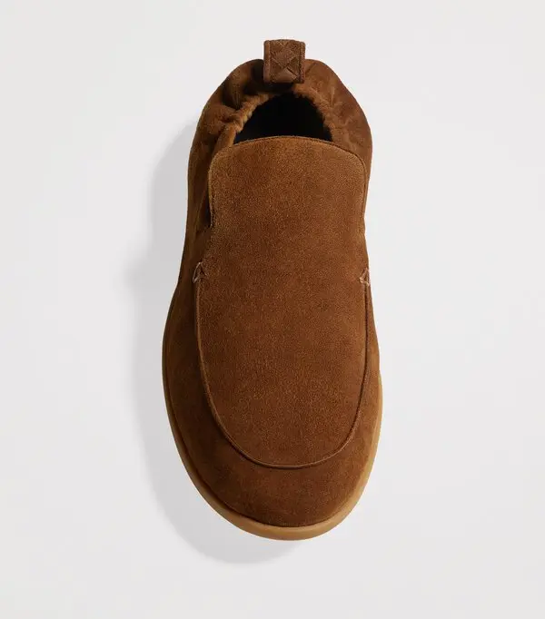 Bottega Veneta Suede Dawson Loafers