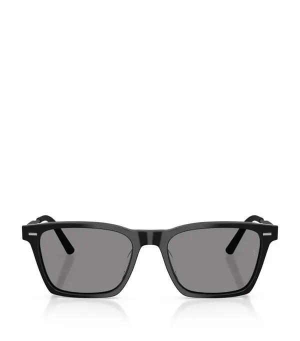 Oliver Spencer R-19 Pillow Sunglasses - Black