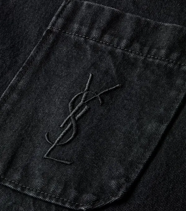 Saint Laurent Cotton Cassandre Overshirt