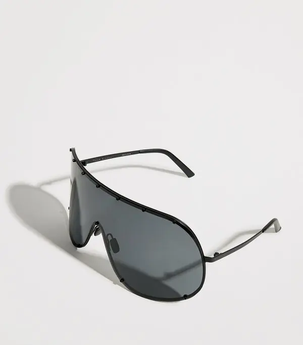 Rick Owens Steel Shield Sunglasses