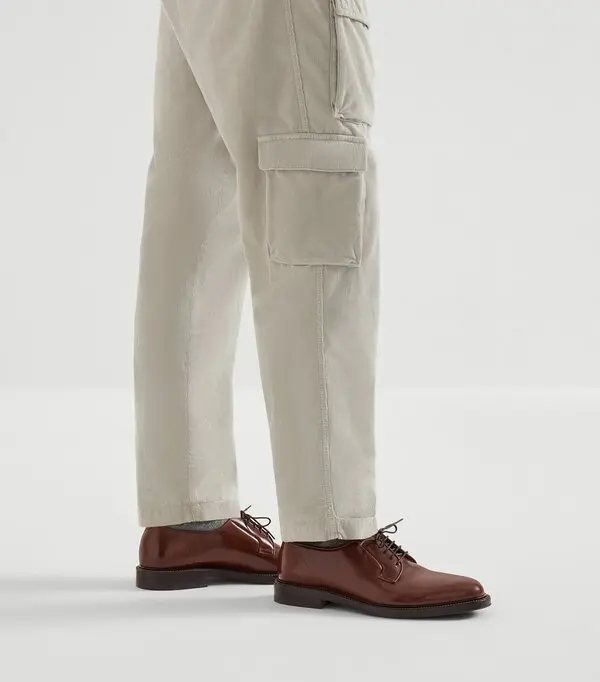 Brunello Cucinelli Leather Derby Shoes