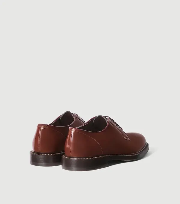 Brunello Cucinelli Leather Derby Shoes