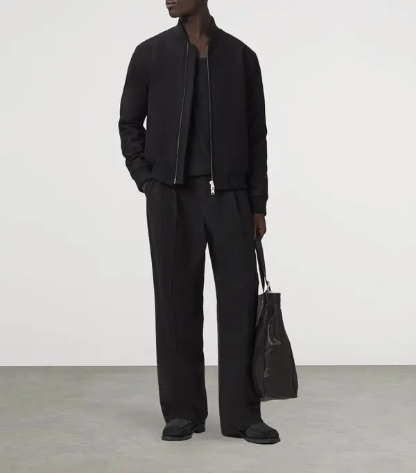 ALLSAINTS Wool-blend Deceit Bomber Jacket