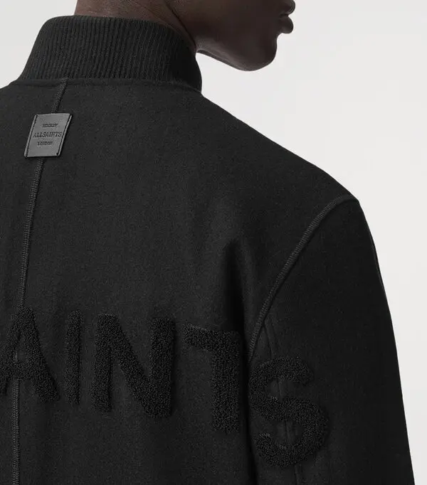 ALLSAINTS Wool-blend Deceit Bomber Jacket