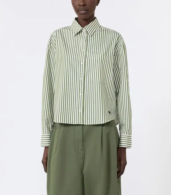 Max Mara Cotton Stripe Shirt