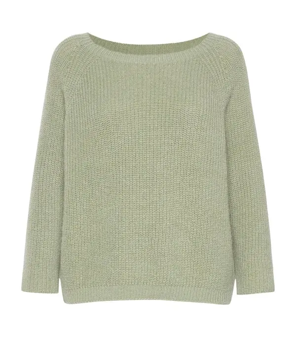 Max Mara Rib-knit Sweater - Green