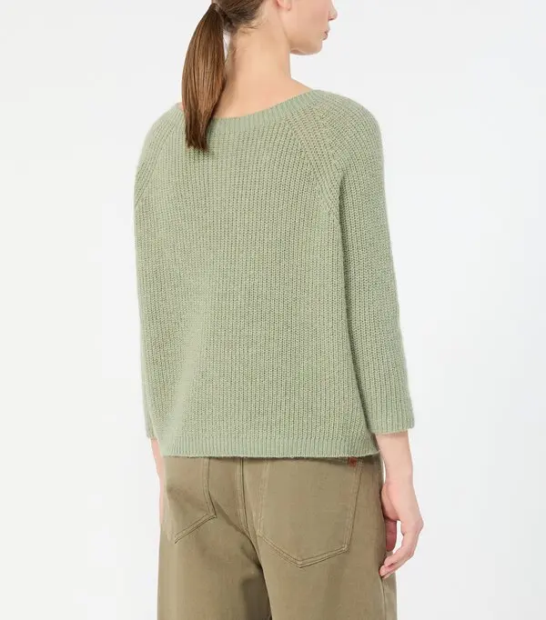 Max Mara Rib-knit Sweater - Green
