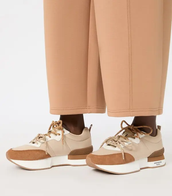 Max Mara Double Lace Sneakers