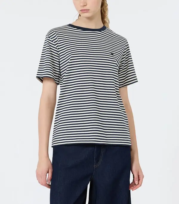 Max Mara Cotton Stripe T-shirt