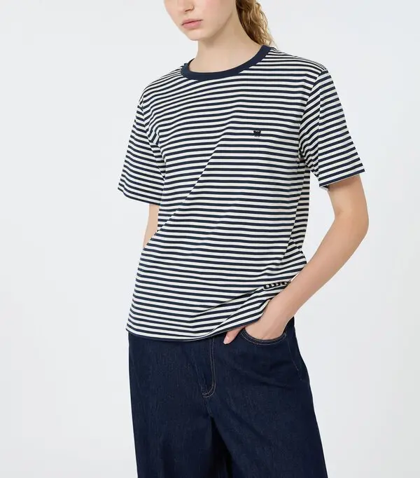 Max Mara Cotton Stripe T-shirt