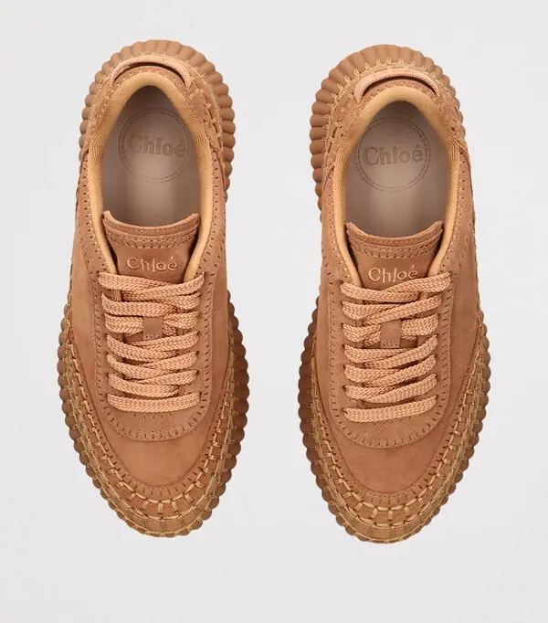 Chloé Suede Nama Runner Sneakers