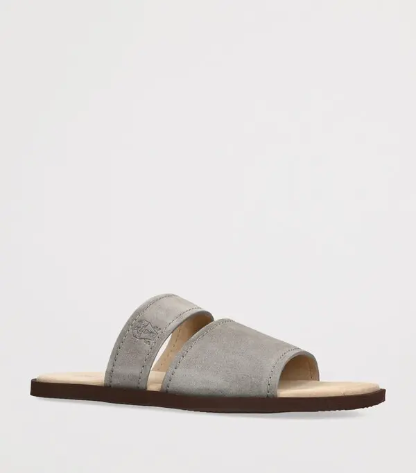 Brunello Cucinelli Leather Slides